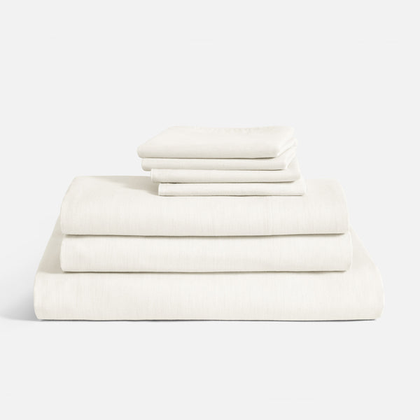 Heathered Cashmere Hardcore Sheet Bundle | Brooklinen