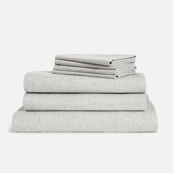 Heathered Cashmere Hardcore Sheet Bundle | Brooklinen